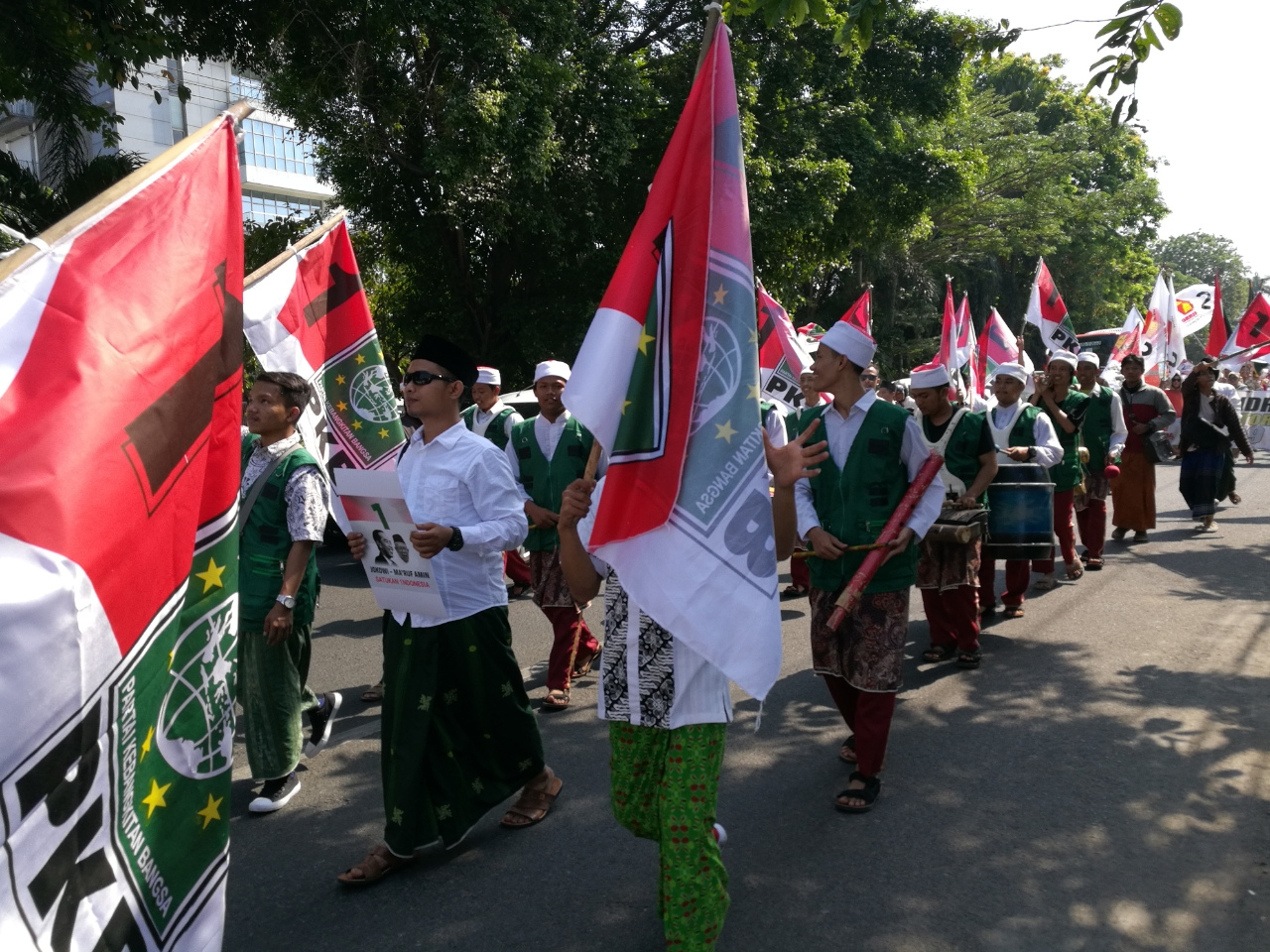 PKB Jatim Usung Tema Santri Milenial Dalam Deklarasi Kampanye Damai ...
