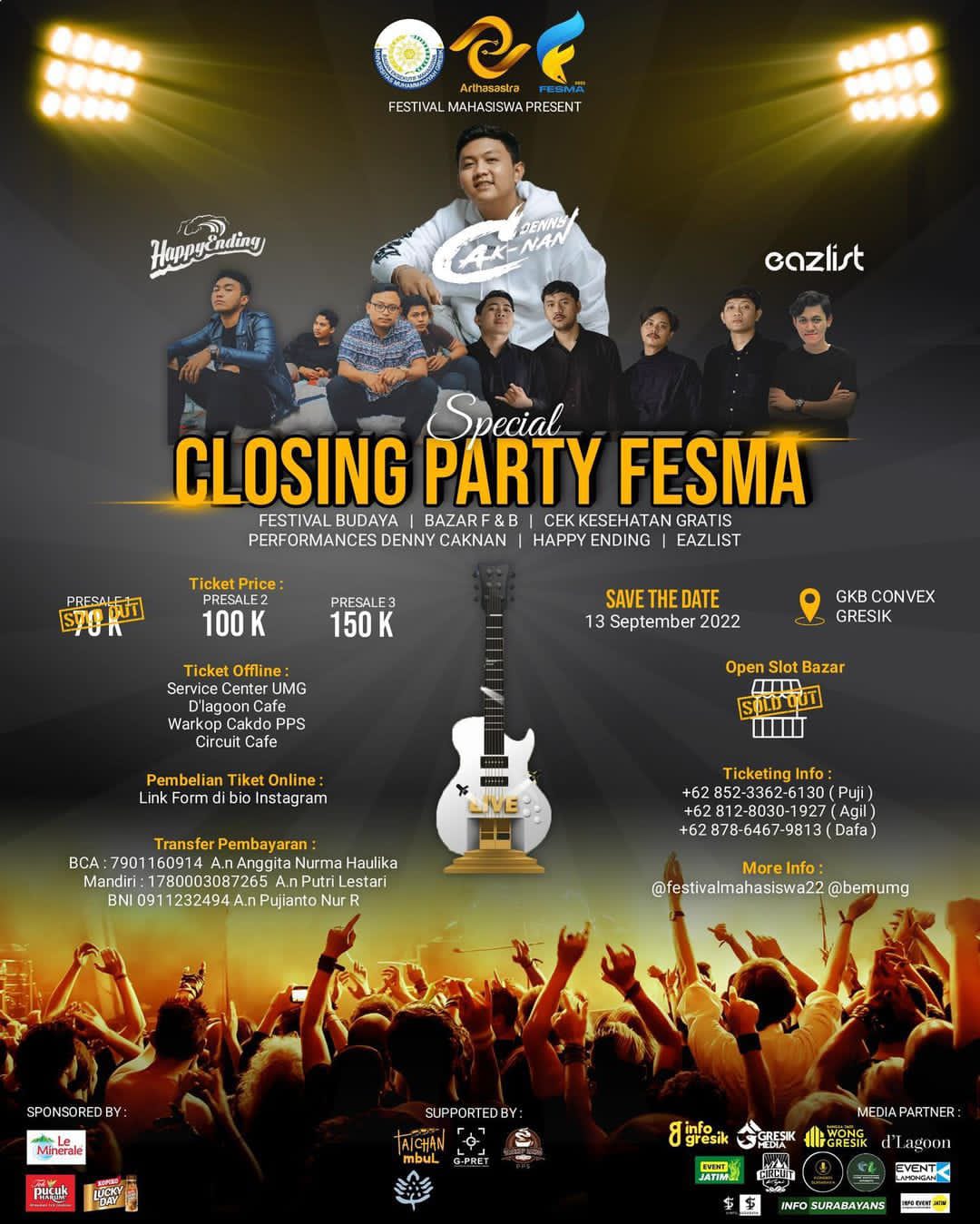 Konser Denny Caknan di Gresik Terpaksa Gagal Total, Ini Penyebabnya ... Konser Denny Caknan di Gresik Terpaksa Gagal Total, Ini Penyebabnya ...